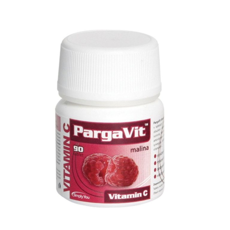 PargaVit Vitamin C malina 90 tablet – Sport New